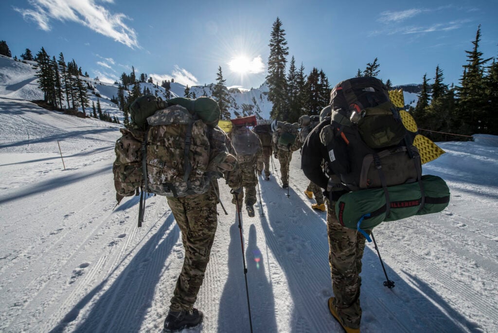 Military and Government Mountain Training